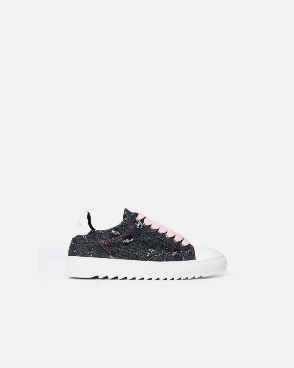 Numeris “Pink Denim” Sneakers – Stylish Pastel Streetwear Classic ...
