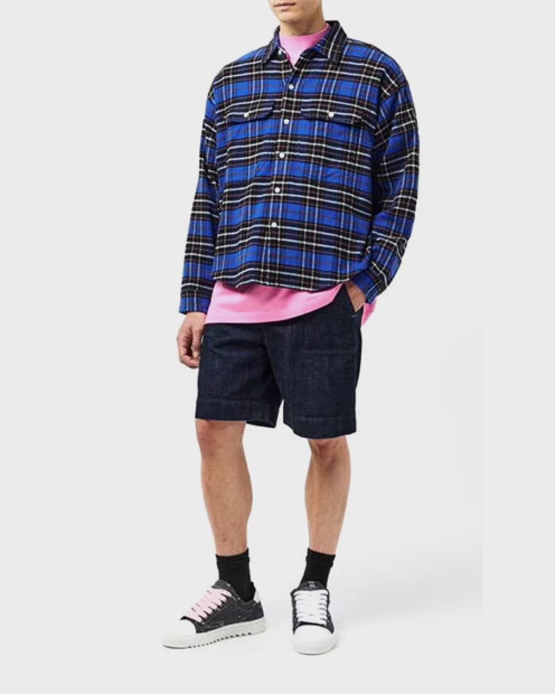 Numeris “Pink Denim” Sneakers – Stylish Pastel Streetwear Classic ...